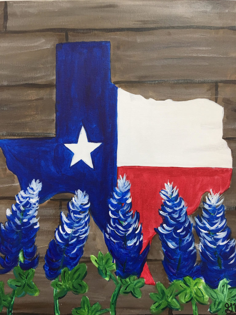 Texas Paint Night! | Cloth & Glaze